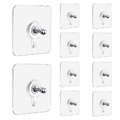 Adhesive Photo Frame Hanger 10X Acrylic Photo Hook Adhesive