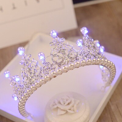 Wedding Crown Tiaras Bridal Pearl Headband Tiaras and Crowns