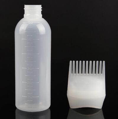 1PCS 120ML Hair Dye Applicator Bottles Plastic Dyeing Shampo
