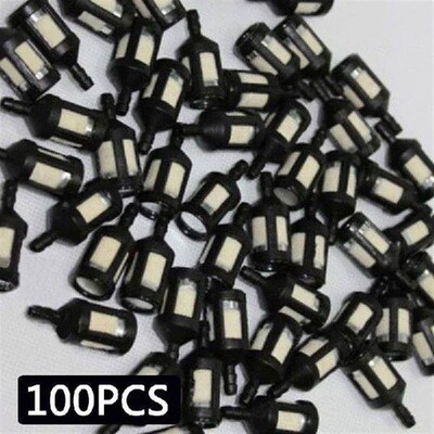 100Pcs Lawn Mower Fuel Filters Grass Cutter Mowing Machine