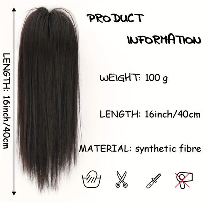 Wig Women Simulated Hair Waterfall Half-tied High tail Grab