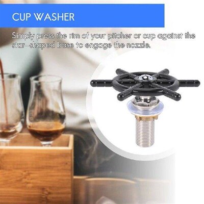 Bar Beer Glass Steaming Pitcher Rinser, Rinser For Beer