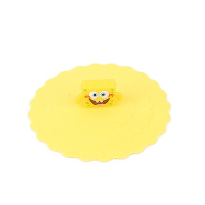 Cartoon Silicone Cup Cover Dustproof Leakproof Tea Coffee Se