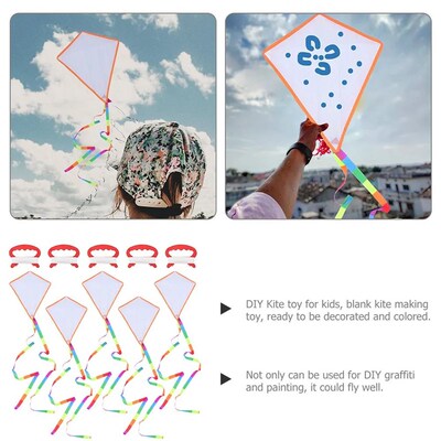 5 Sets Kids Making Craft Kits Toys Interactive Drawing Kite