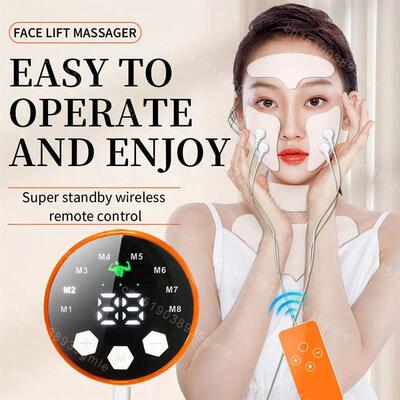 Electric EMS Facial Massage Lifting Firming Anti-Wrinkle Rem