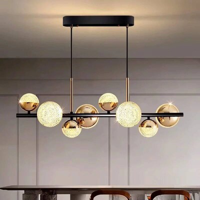 Modern Glass Chandelier Is Suitable For Dining Room Living R