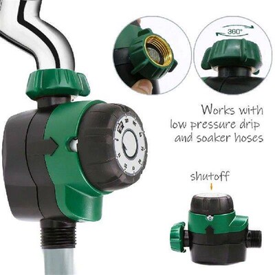 Garden Watering Timer USA 3/4 NPT Mechanical Manual