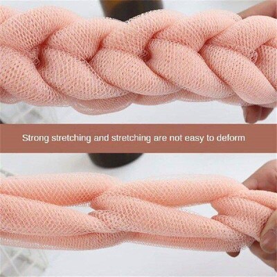 Soft Back Strap Bath Scrubber Rich bubbles Body Brush