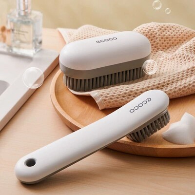 Ecoco Handle Laundry Brush Washing Flexible Scrub Brush Soft