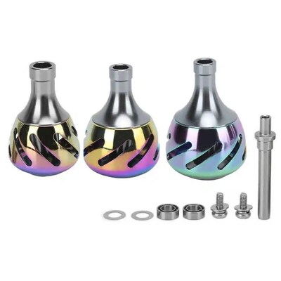 Fishing Reel Handle Knob Metal EVA Fishing Knob Spare Parts