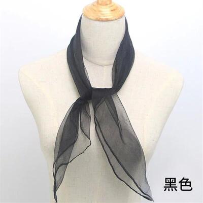 21Colors 60*60CM Sheer Transparent Scarves for Children Musi