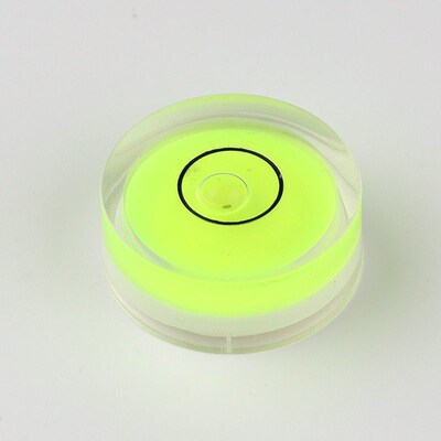 Mini horizontal bubble acrylic green water black ink circul
