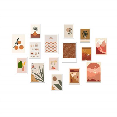 Educational Posters Alphabet Nursery Wall Deco Poster Prints