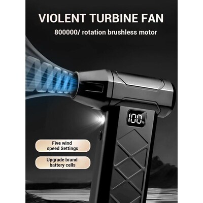 Powerful Dust Blower 800000RPM Brushless Motor Outdoor Air D