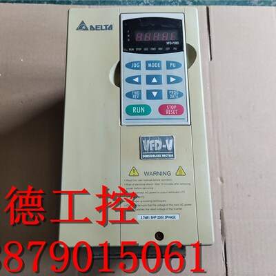 拆机 台达变频器 超高速主轴 VFD037V23A 测试包好 质量保证