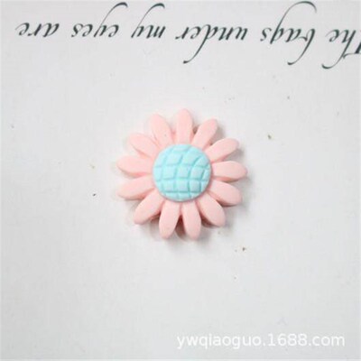 10pcs/lot Baby Silicone Bead Flower Beads 20MM 30MM Baby Tee