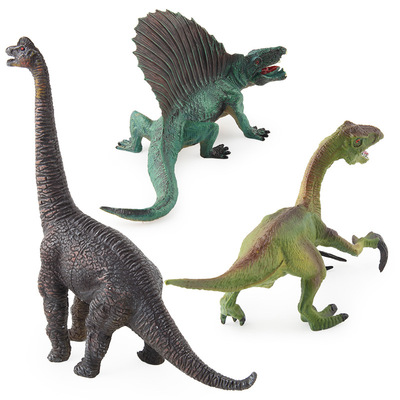 Simulation Dinosaur Model Toy Movable Jaw Allosaurus Dinosau