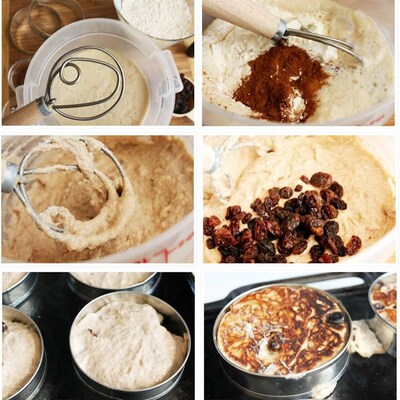 Danish Dough Whisk Dutch Style Bread Whisk Cooking