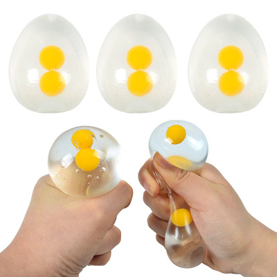Squishy egg vent Toys squeezy Stress balls Halloween发泄鸡蛋