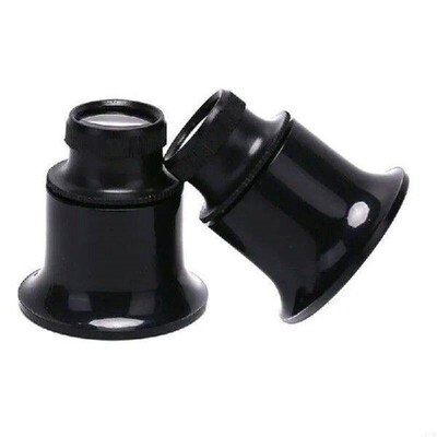 41XB 20X Jewelers Eye Loupe Loop Magnifier Glass for