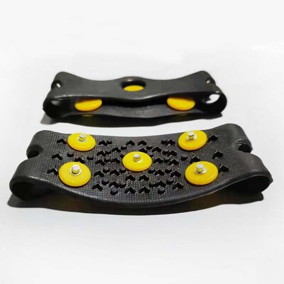 Outdoor Shoe Covers with 5 Spikes AntiSlip Ice Claws for Sno