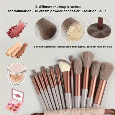 Makeup Brush Set Soft Fluffy Professona Cosmetc Foundaton Po