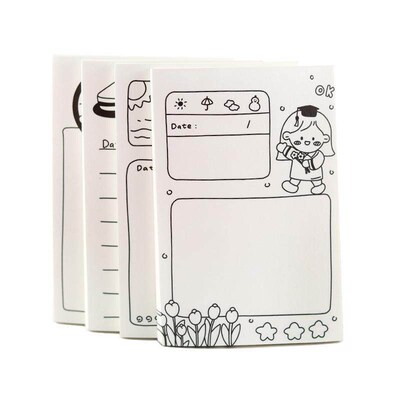 50Sheets/Pack Receipt Planner Pad Student School Stationery