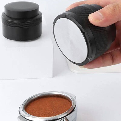51/53/58mm Coffee Tamper Stainless Steel Flat Base Spring Pr