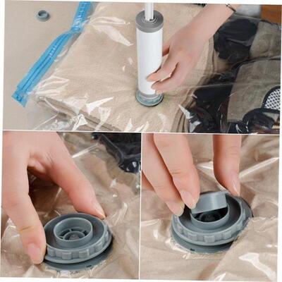 vacuum bags clothes storage plastic bag sealing pump travel
