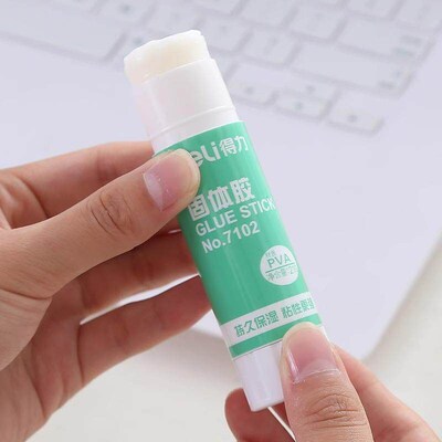 Solid Glue Stick for Office Use, High Viscosity Adhesive, Fo