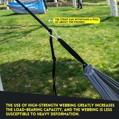 Single Double Adult Hammock Hammocks Sleeping Bed Camping 2