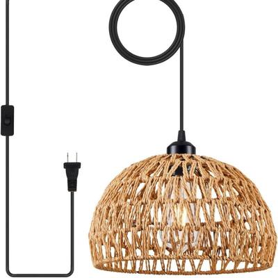 工业风复古酒吧个性麻绳吊灯网咖创意餐厅服装店灯设计师吧台吊灯