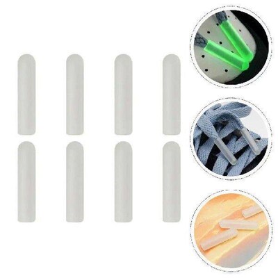 8 Pcs Shoelace Tips 5mm x 22mm Replacement Accessories for
