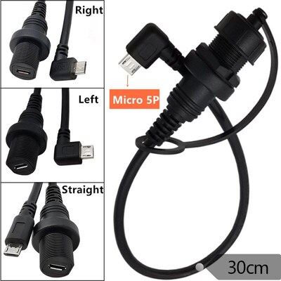 Waterproof Cable Micro 5P Extension Cord for Car Yacht Motor