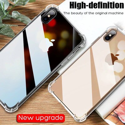 Transparent Defence Protect Shockproof light Case For s iPho