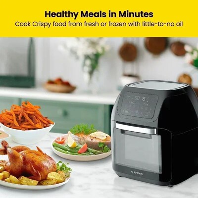 cooking air fryers on Digital Air Fryer+ Rotisserie, Convect