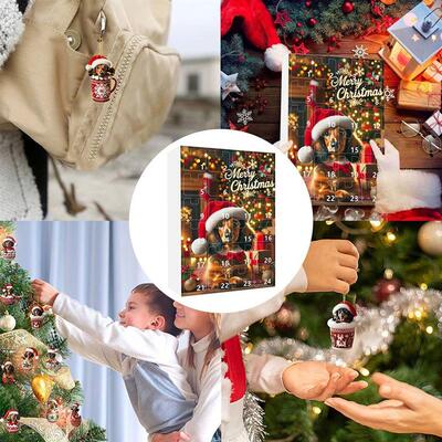 Dachshunds Christmas Advent Calendar 2024 With Dachshunds Fi