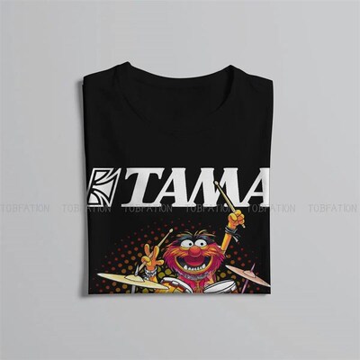 Instruments TShirt for Men ANIMAL DRUMMER TAMA DRUMS Soft Ca