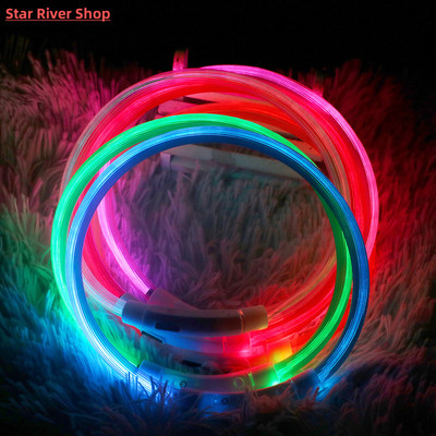Led Usb Dog Collar  Pet Dog Collar  Night Dog Collars Glowin