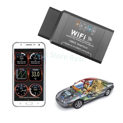 New ELM 327 V1.5 WIFI OBD2 WIFI Scanner Auto ODB2 ELM327 V1.