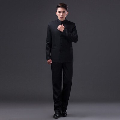 May 4th Youth College Style Chinese Tunic Suit During the Re