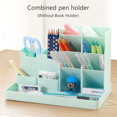 2in1 pen holder Desk organizer stationery Desk pencil holder
