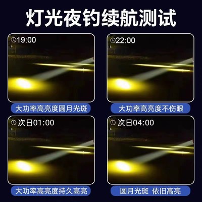 北京至尚顶点S 激光大炮夜钓灯钓鱼灯大功率超亮强光蓝光灯