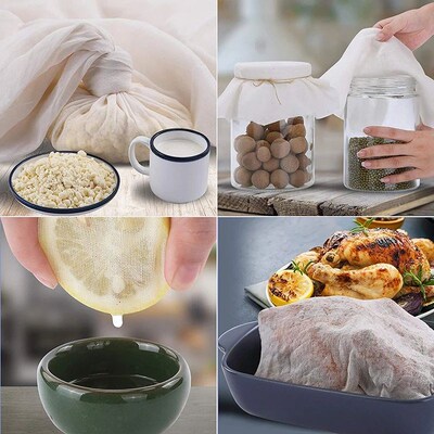 4Yard ~1.5Yard Cheesecloth Reusable Unbleached Precut Strain