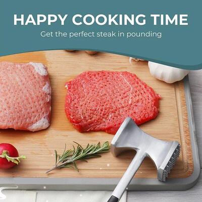23cm Meat Tenderizer Hammer Steak Tenderizer Hammer Meat Loo