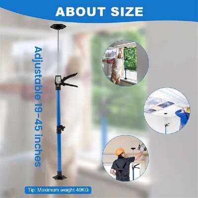 【Top Picks】Cabinet Jack Support Pole,19-45In Adjustable