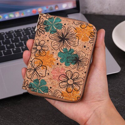 Fahionable Retro Short Wallet, Multifunctional And Veratile