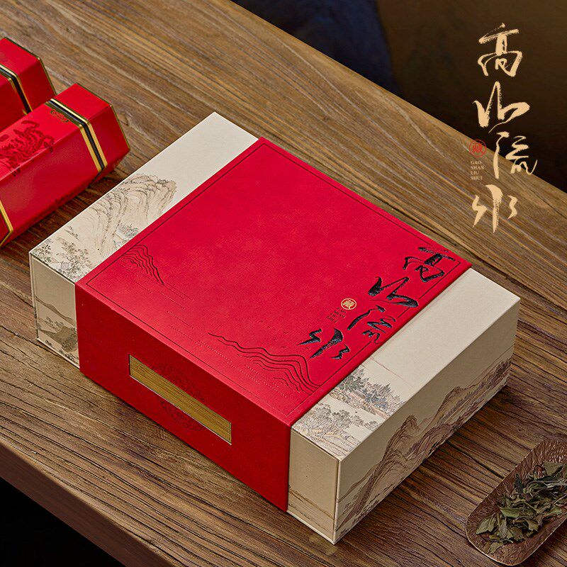 新款普洱茶饼礼盒包装357克福鼎白茶老白茶通用茶叶包装盒空礼盒