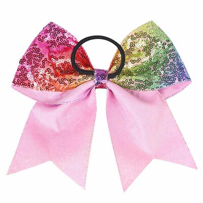INS Childrens Embroidered Sequin Bow Large Swallow Tail Rub