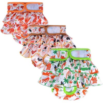 Female Dogs Diaper Washable Pets Physiological Pants Sanitar